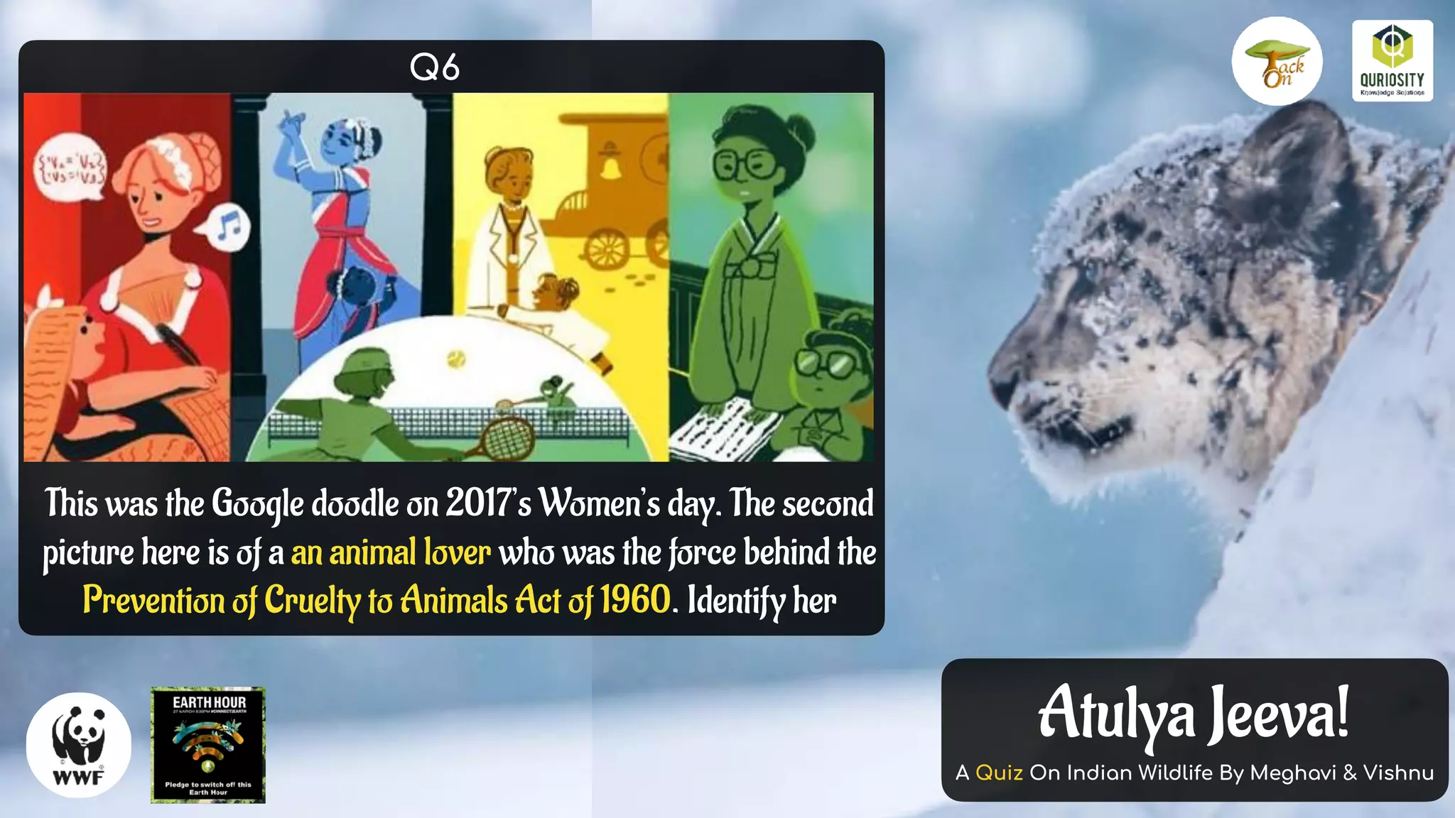 Atulya Jeeva Teaser Quiz | WWF India | Meghavi & Vishnu | PDF