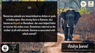 Atulya Jeeva Teaser Quiz | WWF India | Meghavi & Vishnu | PPT