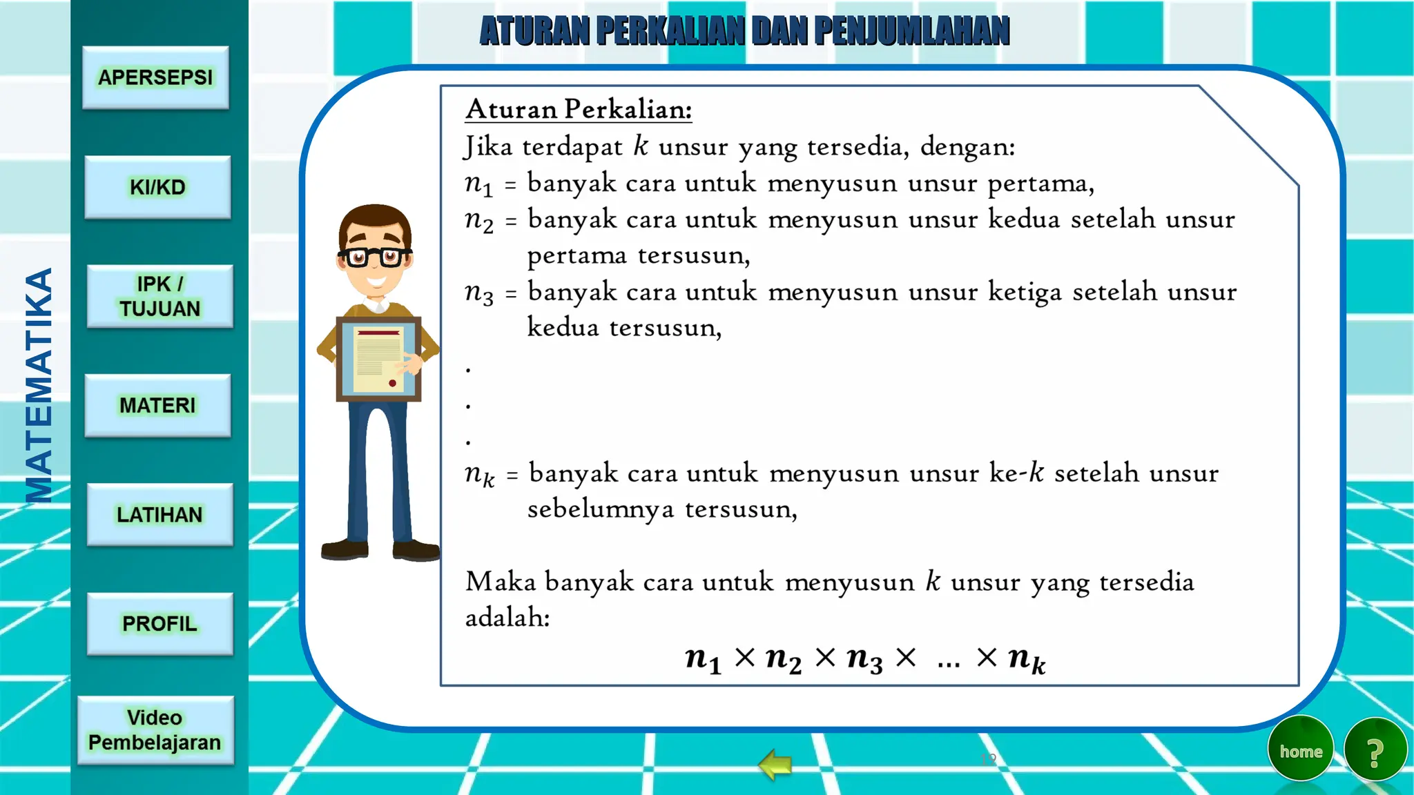 KAIDAH PENCACAHAN Tentang ATURAN-PERKALIAN-dan-PENJUMLAHAN.ppt