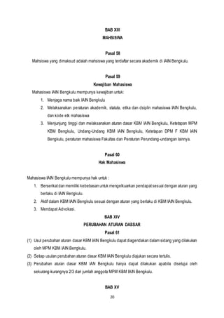 Aturan dasar yang sah | PDF