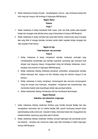 Aturan dasar yang sah | PDF