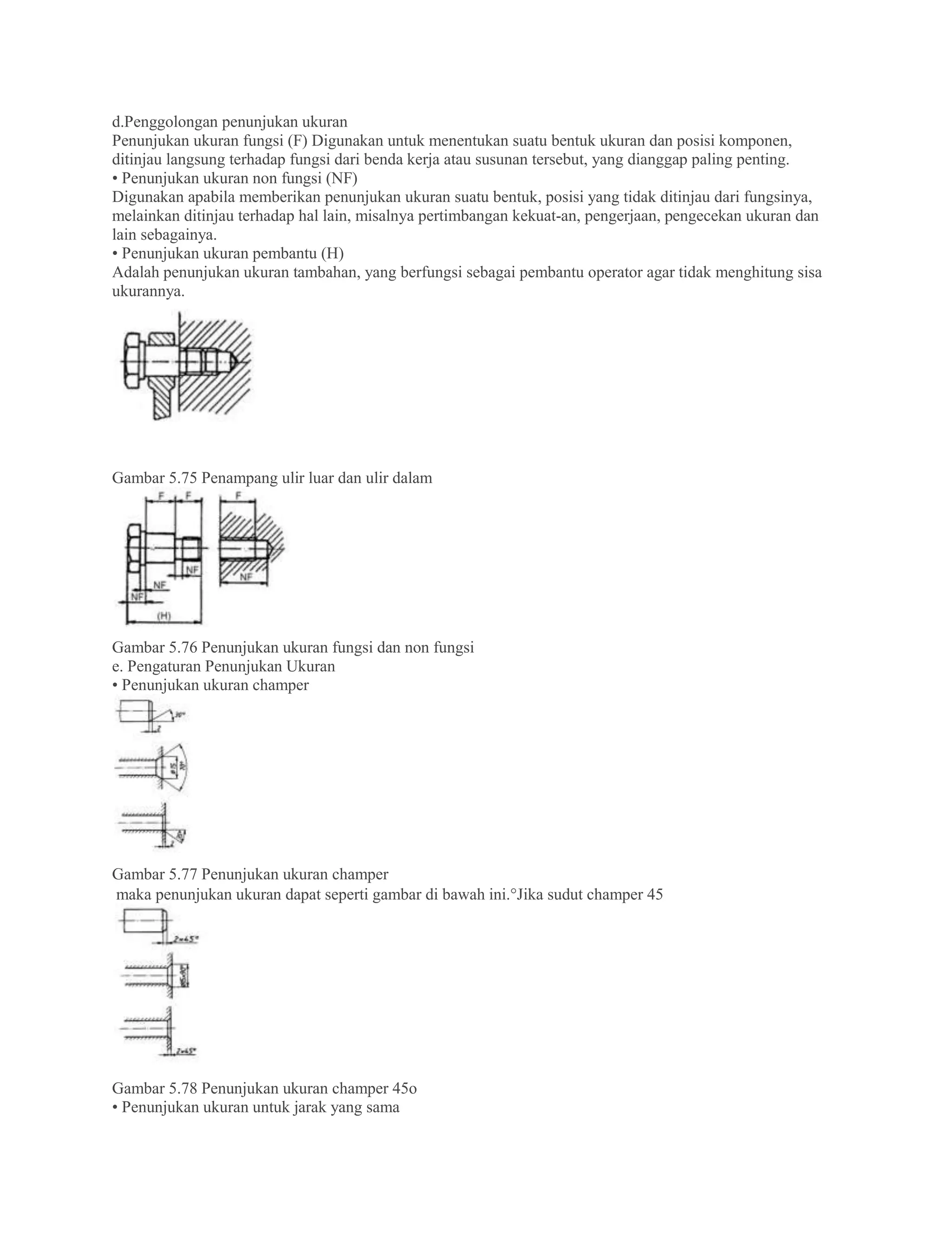 gambar teknik - pemotongan gambar part 2 | DOCX