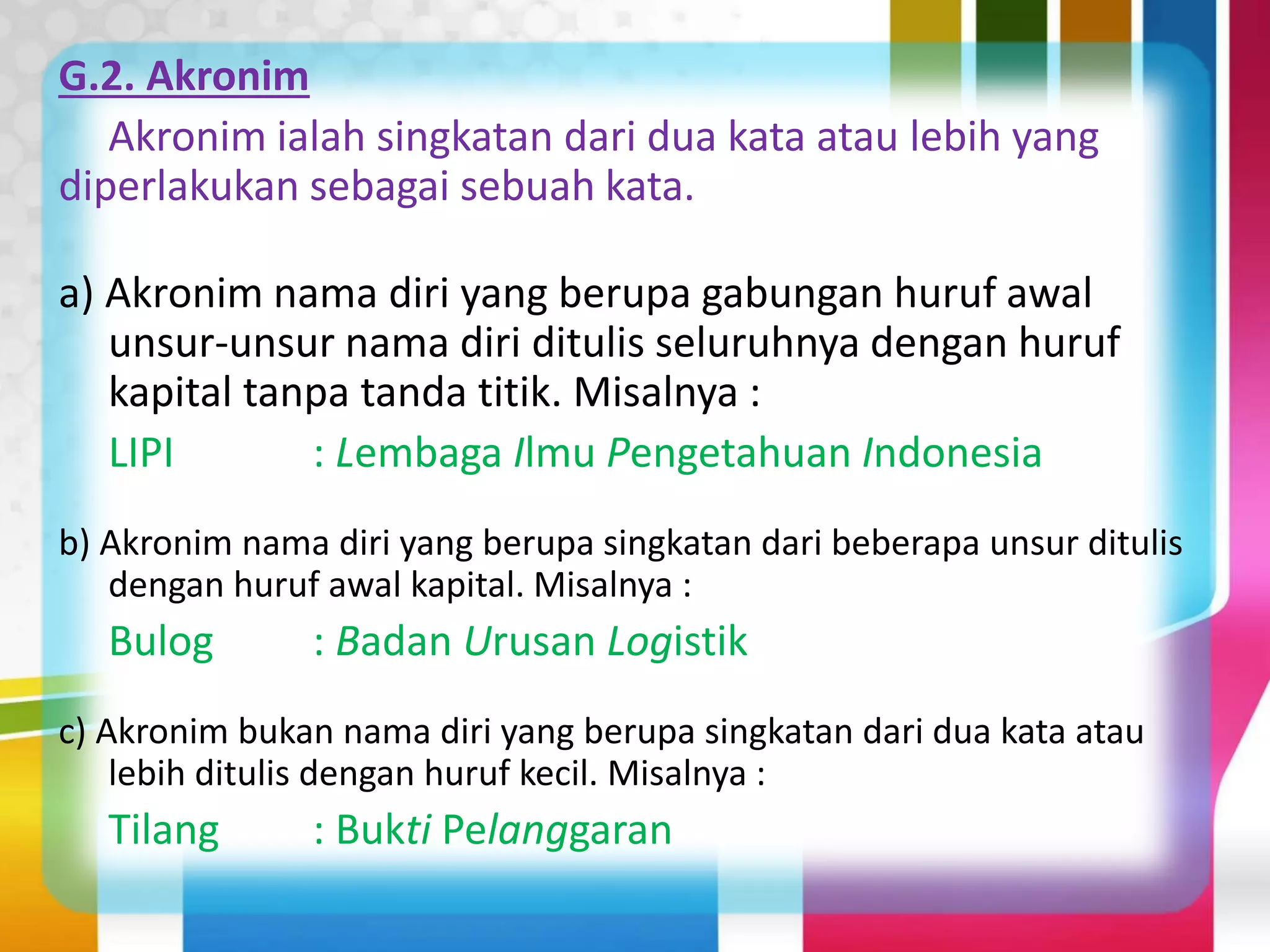 Aturan Penulisan Kata dan Unsur Serapan.ppt