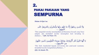 Aturan Pergaulan Islami antara laki-laki dan perempuan | PPTX
