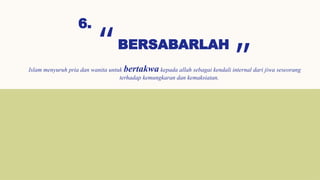 Aturan Pergaulan Islami antara laki-laki dan perempuan | PPTX