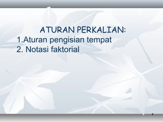Aturan perkalian rosa morlinza | PPT