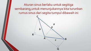 Matematika "Aturan Sinus" | PPTX