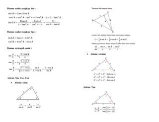 Aturan trigonometri | PPT