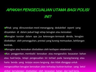 Aturcara kontrak polisi insuran | PPTX