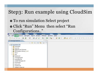 A tutorial on CloudSim | PDF
