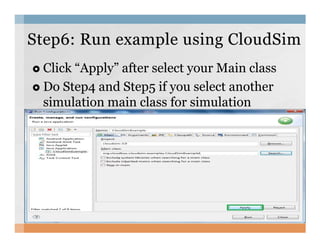 A tutorial on CloudSim | PDF