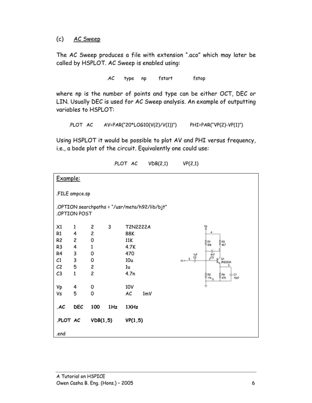 A tutorial on_hspice | PDF
