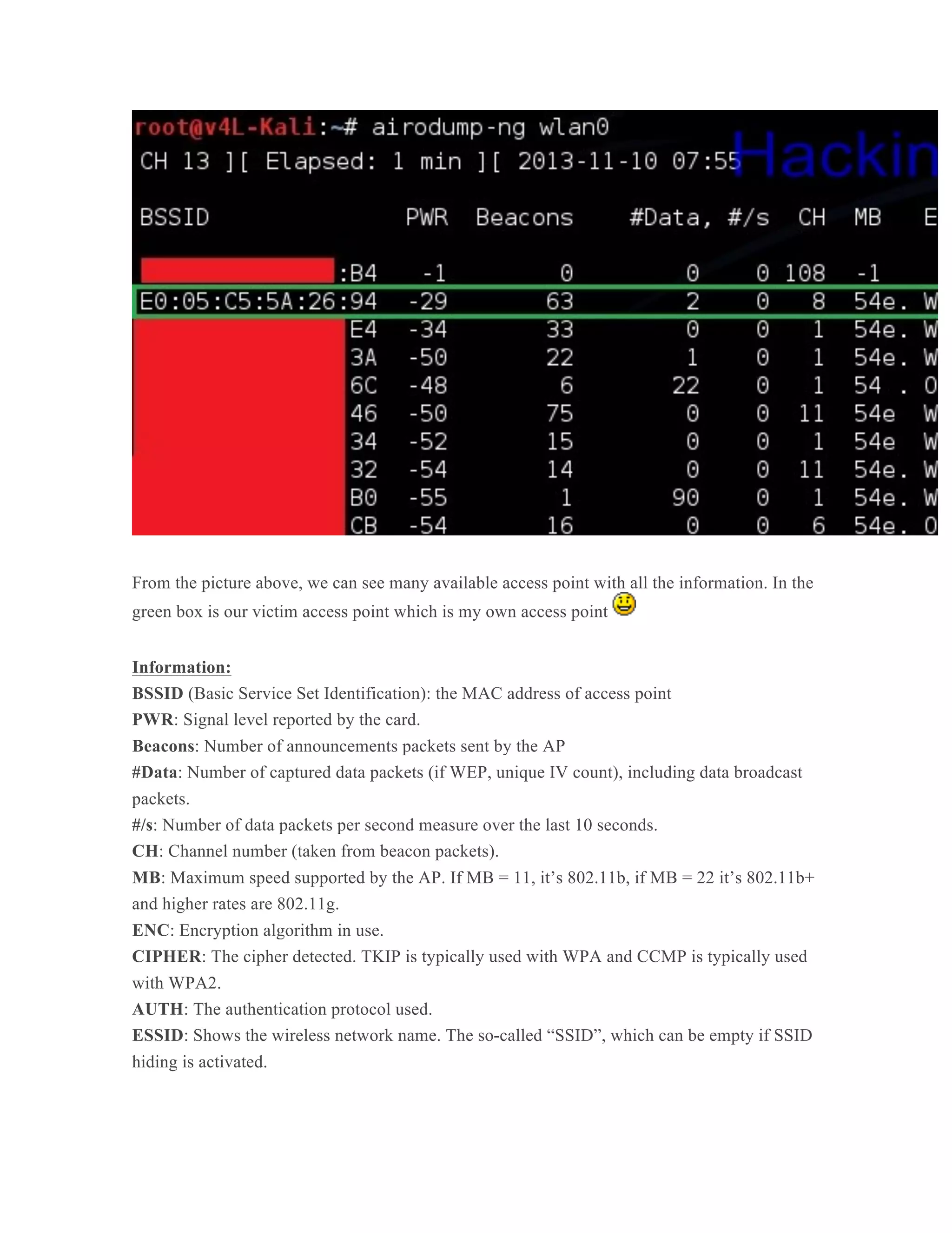A tutorial showing you how to crack wifi passwords using kali linux! | PDF