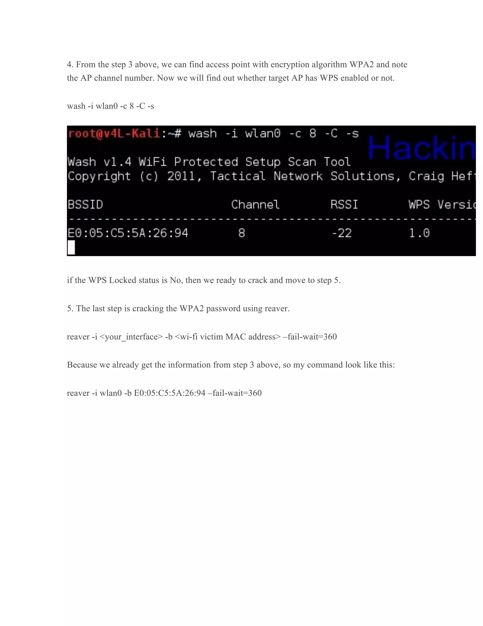 A Tutorial Showing You How To Crack Wifi Passwords Using Kali Linux Pdf