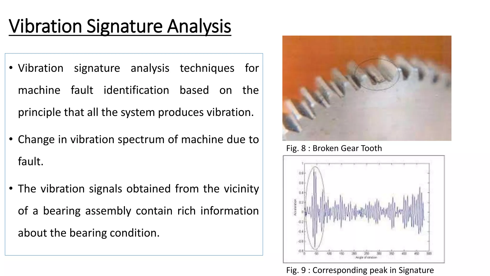 Vibration signature analysis | PPTX