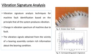 Vibration signature analysis | PPTX