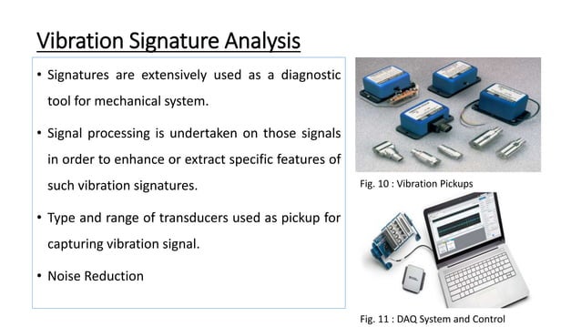 Vibration signature analysis | PPTX