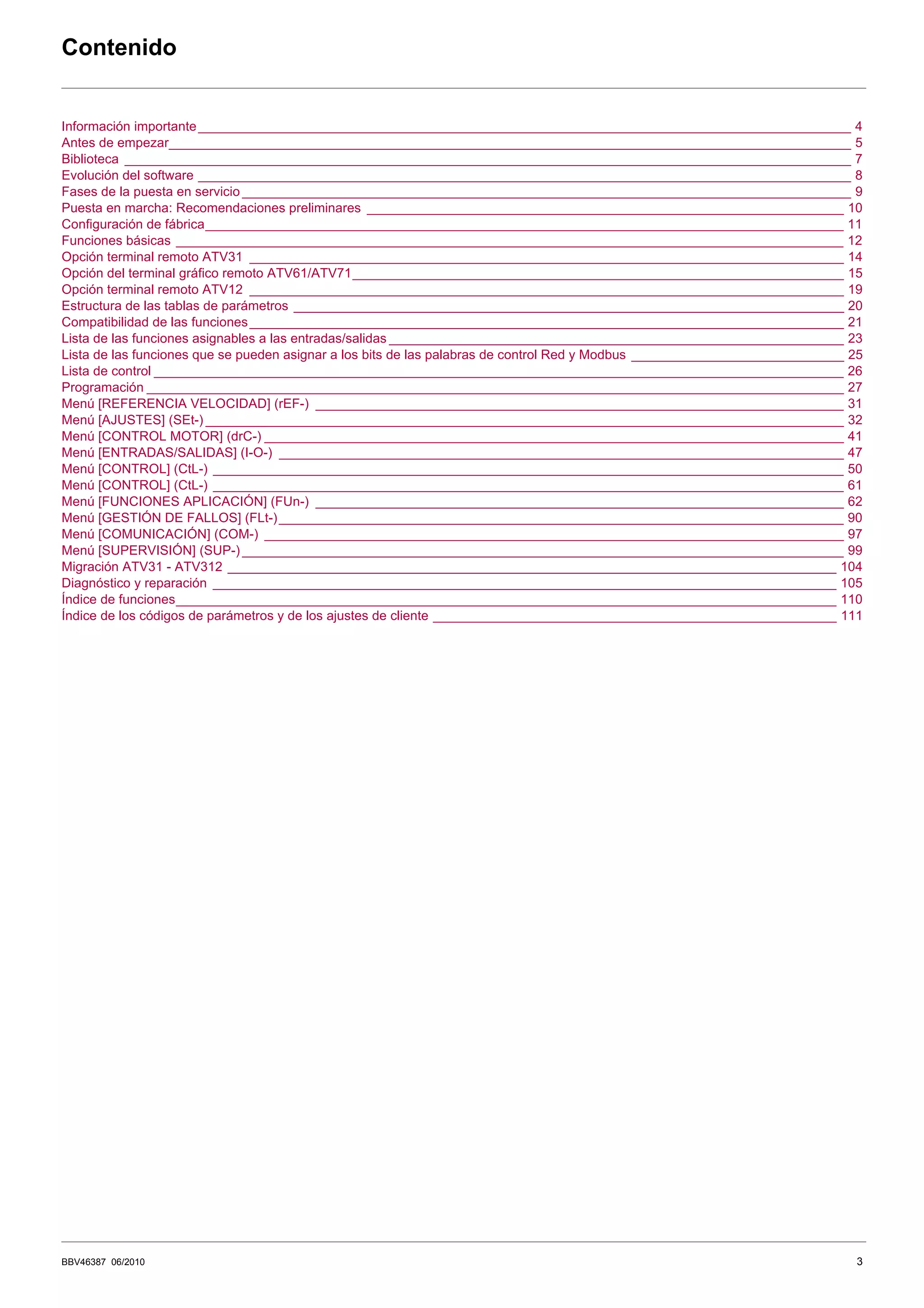 Atv312 programming manual_sp_bbv46387_02 | PDF