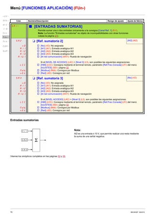 Atv312 programming manual_sp_bbv46387_02 | PDF