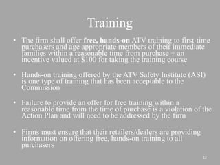 ATV Action Plan Presentation | PPTX | Automotive Industry | Industries