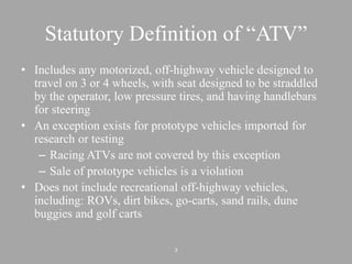 ATV Action Plan Presentation | PPTX | Automotive Industry | Industries