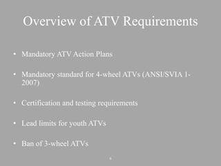 ATV Action Plan Presentation | PPTX | Automotive Industry | Industries