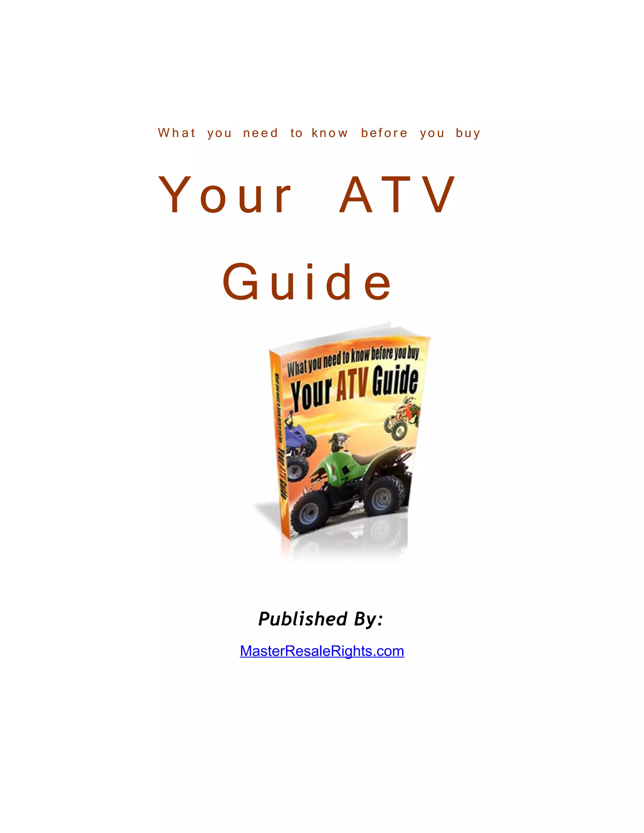 Atv guide - | PDF