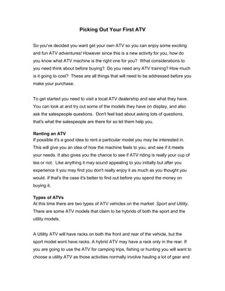 Atv guide - | PDF