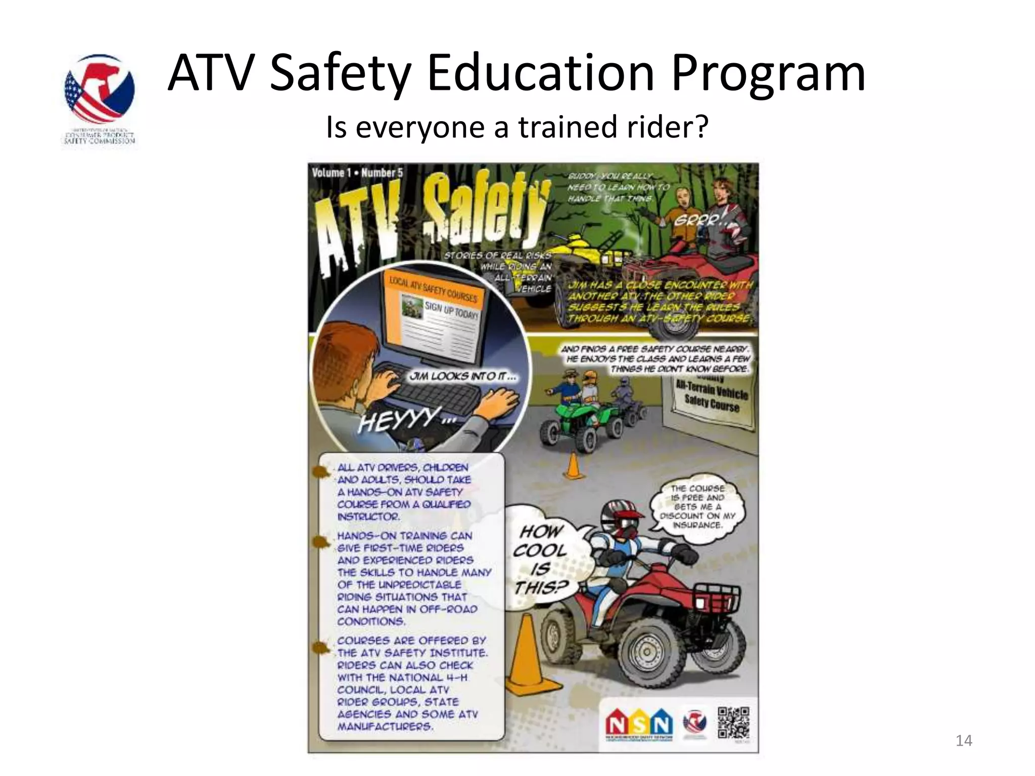 ATV Safety Education Program Presentation | PPTX