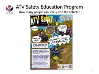 ATV Safety Education Program Presentation | PPTX