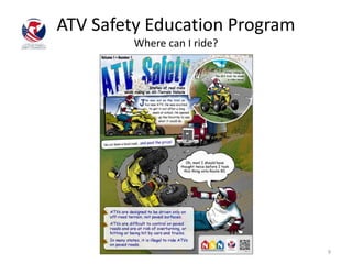 ATV Safety Education Program Presentation | PPTX
