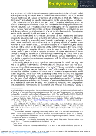 A TWAIL Perspective On Loss And Damage From Climate Change Reflections ...