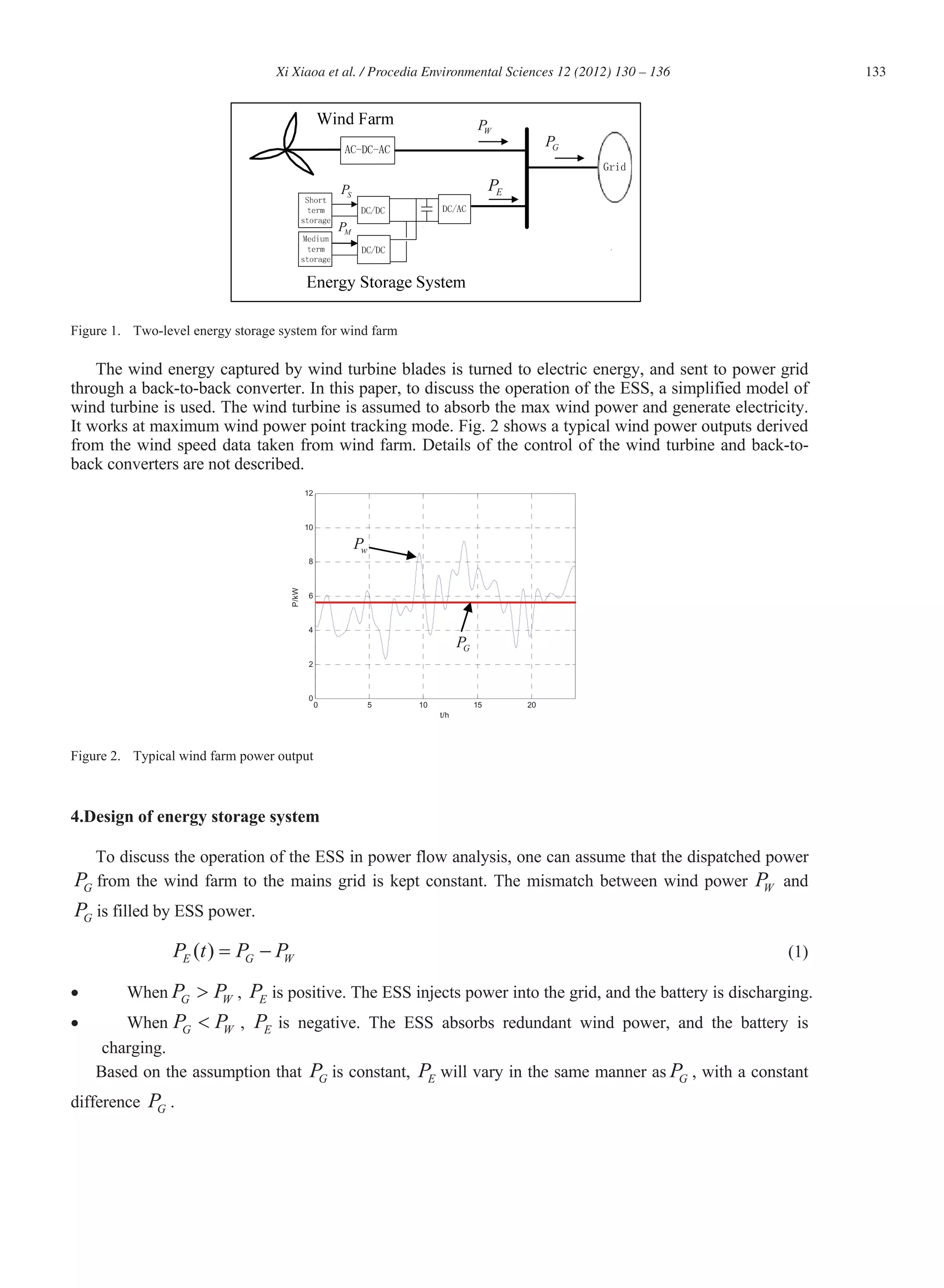 A two level energy storage system for wind energy systems | PDF