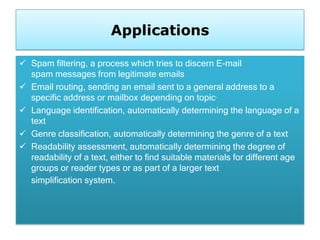 A two stage feature selection method for text categorization | PPT
