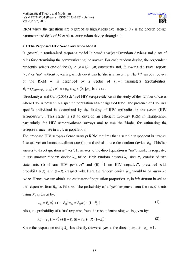 A two way randomized response technique in stratification for | PDF