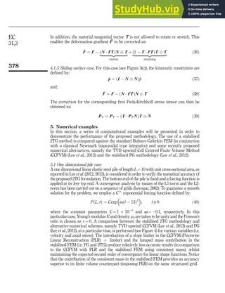A Two Step Taylor Galerkin Formulation For Fast Dynamics | PDF