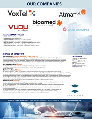 ATW Tech (ATW:tsxv) Factsheet | PDF