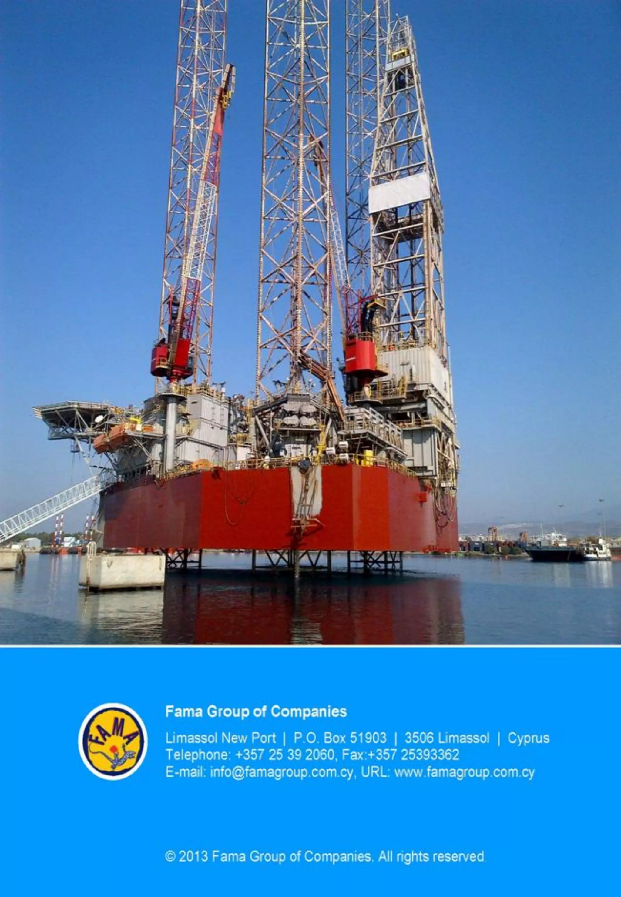 Fama Group: Atwood Beacon oil rig repair | PDF | Sailing | Sports
