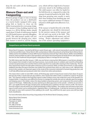 Hooped Shelters for Hogs | PDF