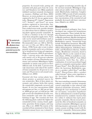 Nematodes: Alternative Controls | PDF
