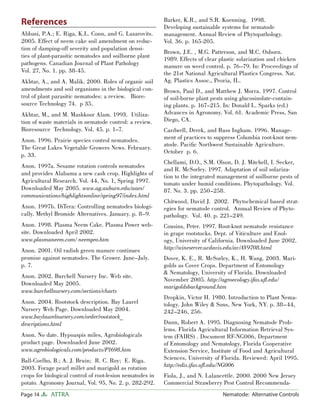 Nematodes: Alternative Controls | PDF