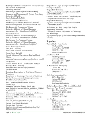 Nematodes: Alternative Controls | PDF