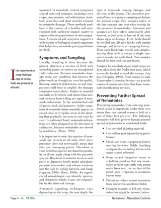 Nematodes: Alternative Controls | PDF