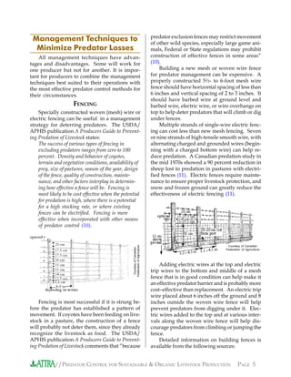 Predator Control for Sustainable & Organic Livestock Production | PDF