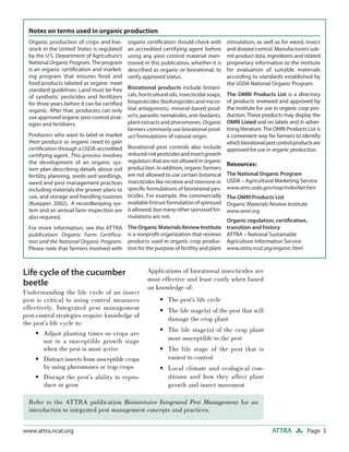 Cucumber Beetles: Organic and Biorational Integrated Pest Management | PDF