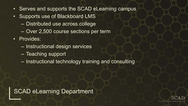 Making the Most of New Course Delivery Methods (2011) | PPT