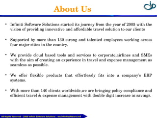Corporate Travel Management | Atyourprice | Infiniti Software Solutions ...
