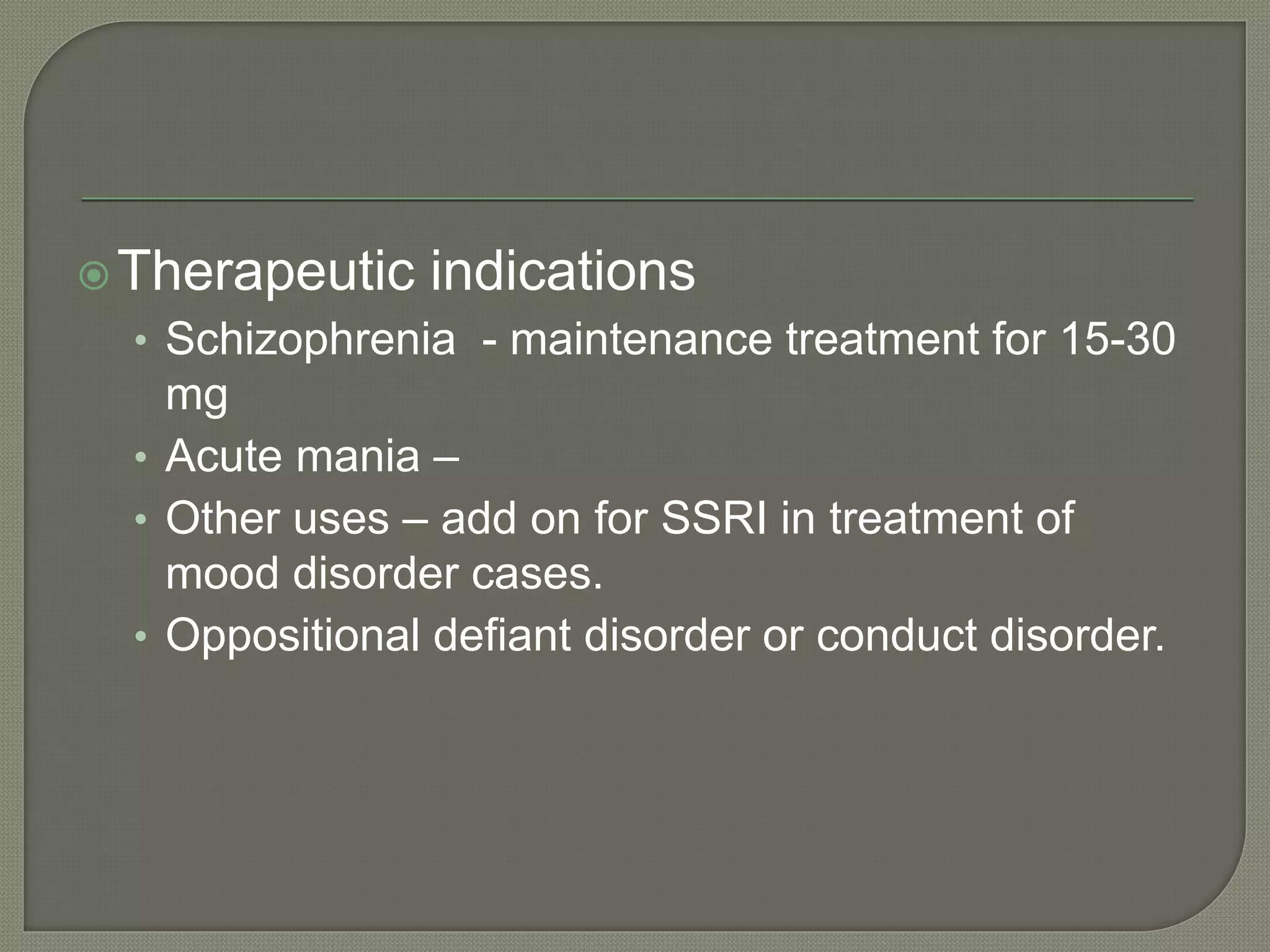 Atypical antipsychotics | PPTX