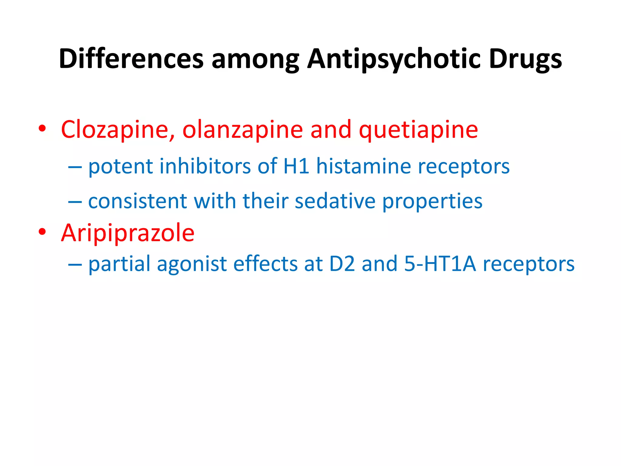 Atypical antipsychotics | PPTX