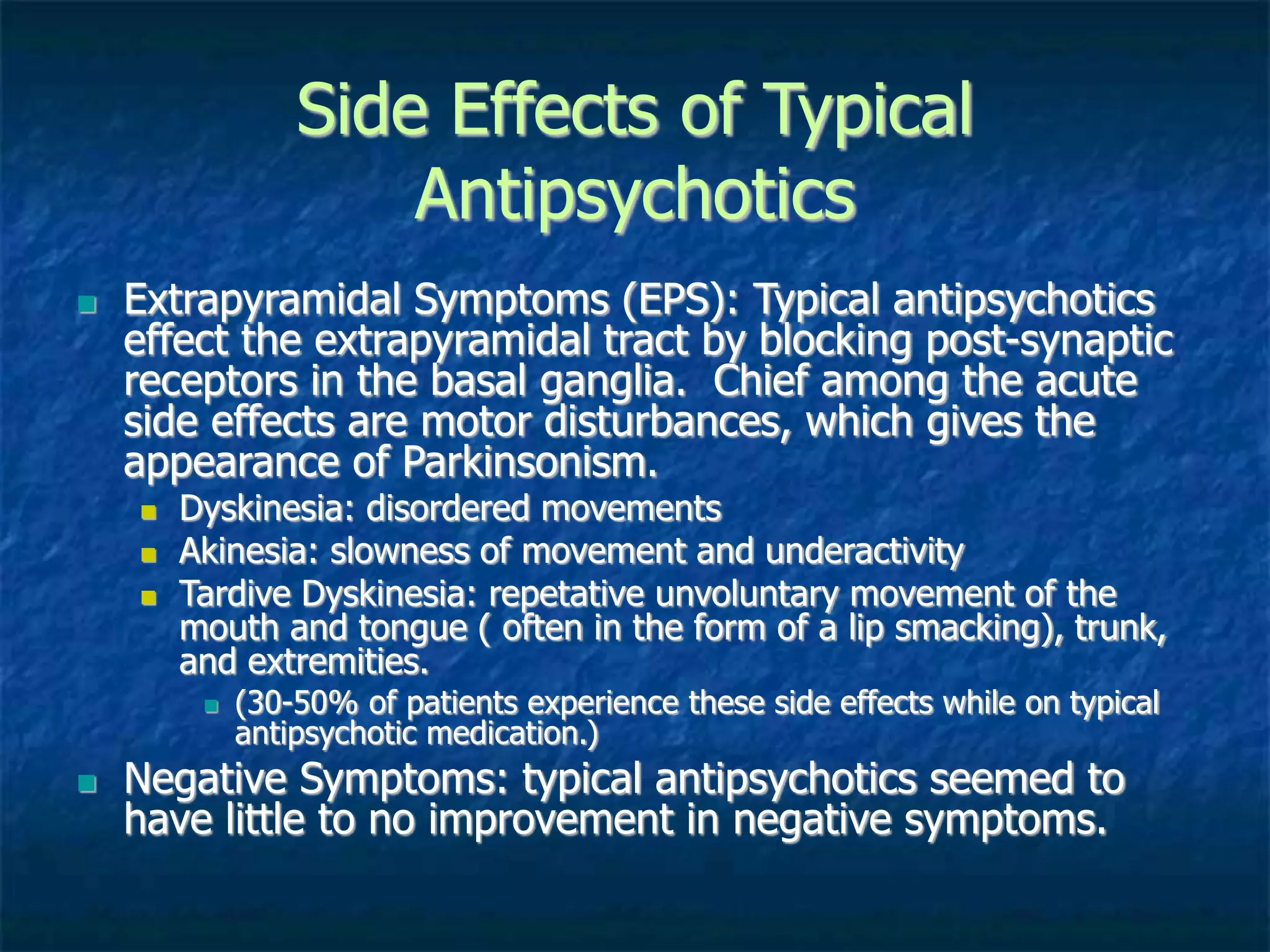 atypical anti psychotics.ppt | Brain and Nervous System Disorders ...